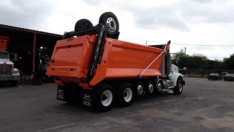 Super Dump / Super 18 Dump Truck for Sale - 2007 Peterbilt 365
